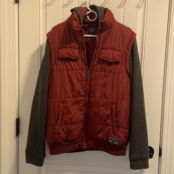 Point Zero | Jackets & Coats | Point Zero Front Zipper Pufferjacket ...